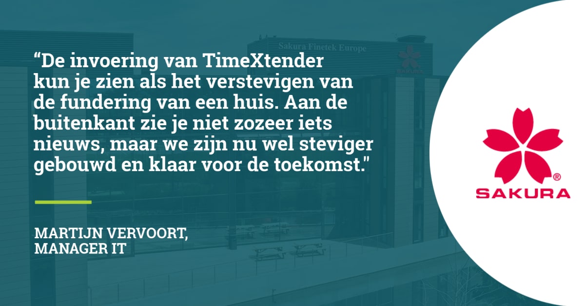 TimeXtender maakt data van Sakura overzichtelijk