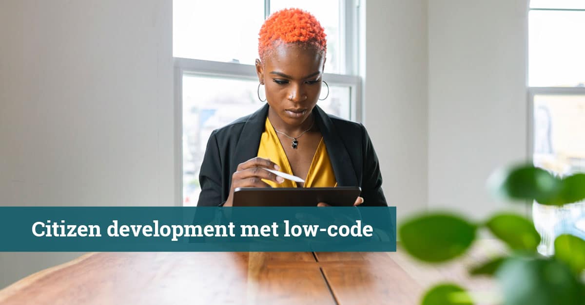 Citizen development met low-code: negeren of omarmen? - E-mergo