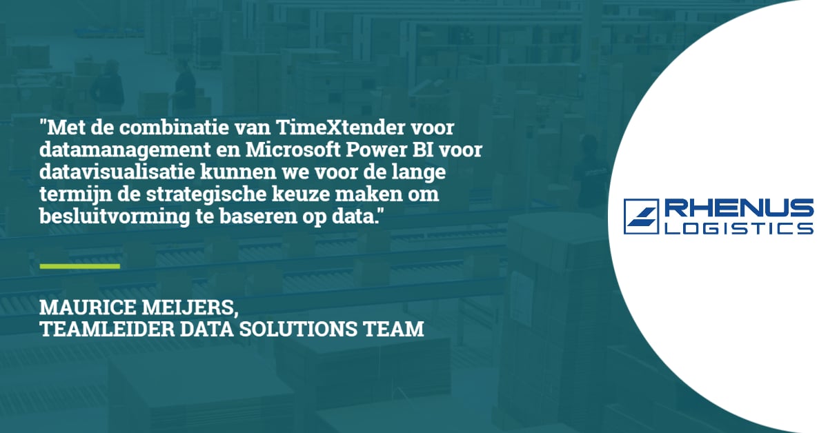 Rhenus maakt omslag naar datagedreven werken - E-mergo