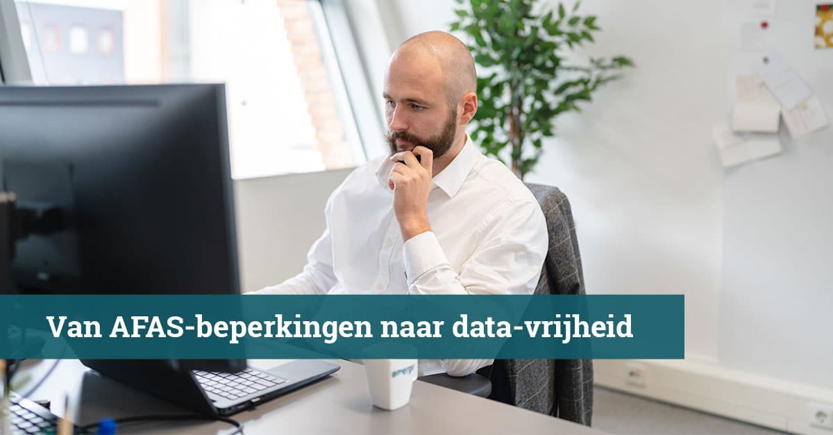 Van AFAS-beperkingen naar data-vrijheid - E-mergo
