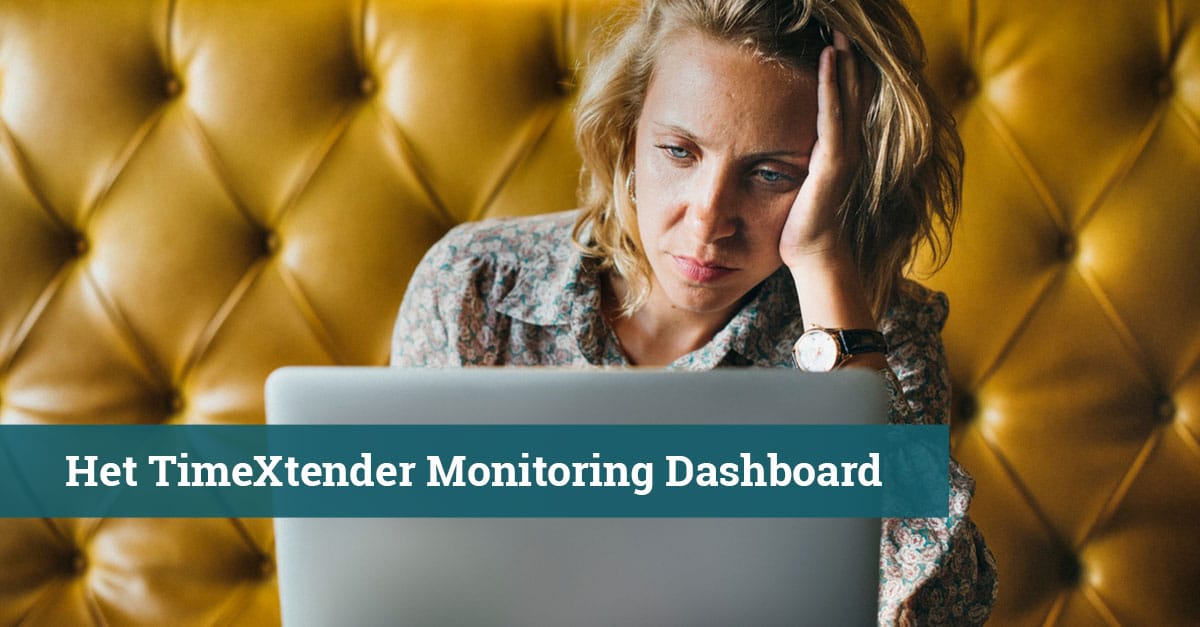 Het TimeXtender Monitoring Dashboard - E-mergo